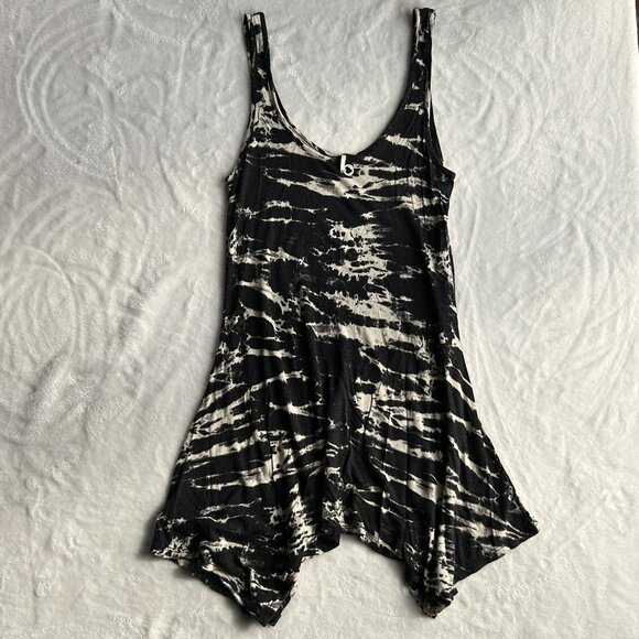 Robin K | Tops | Robin K Tiedye Tiger Stripe Offwhite Black Long Flare ...
